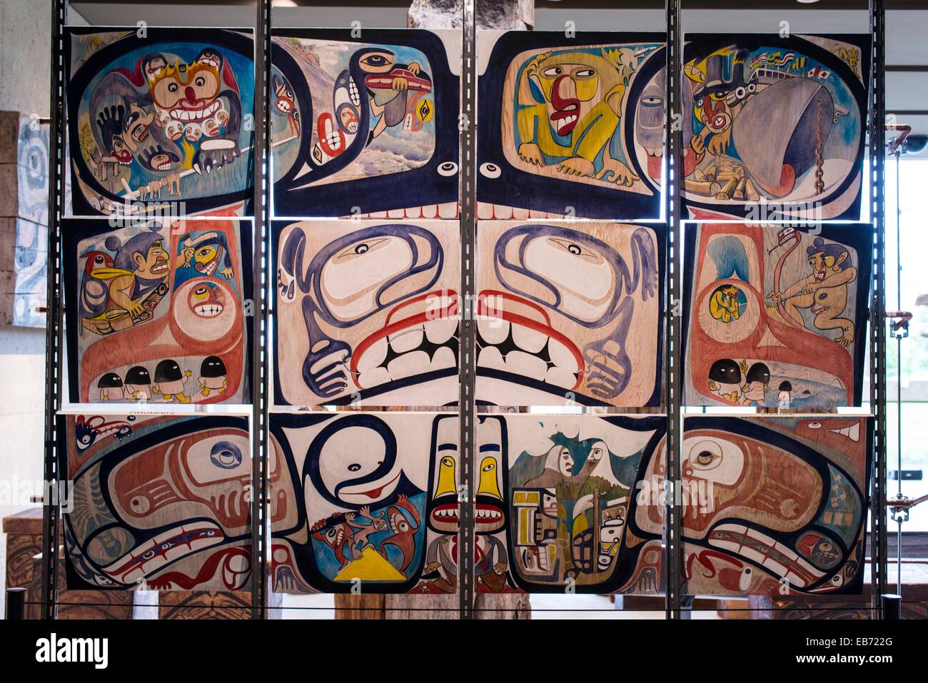 Michael nicoll yahgulanaas hi-res stock photography and images - Alamy