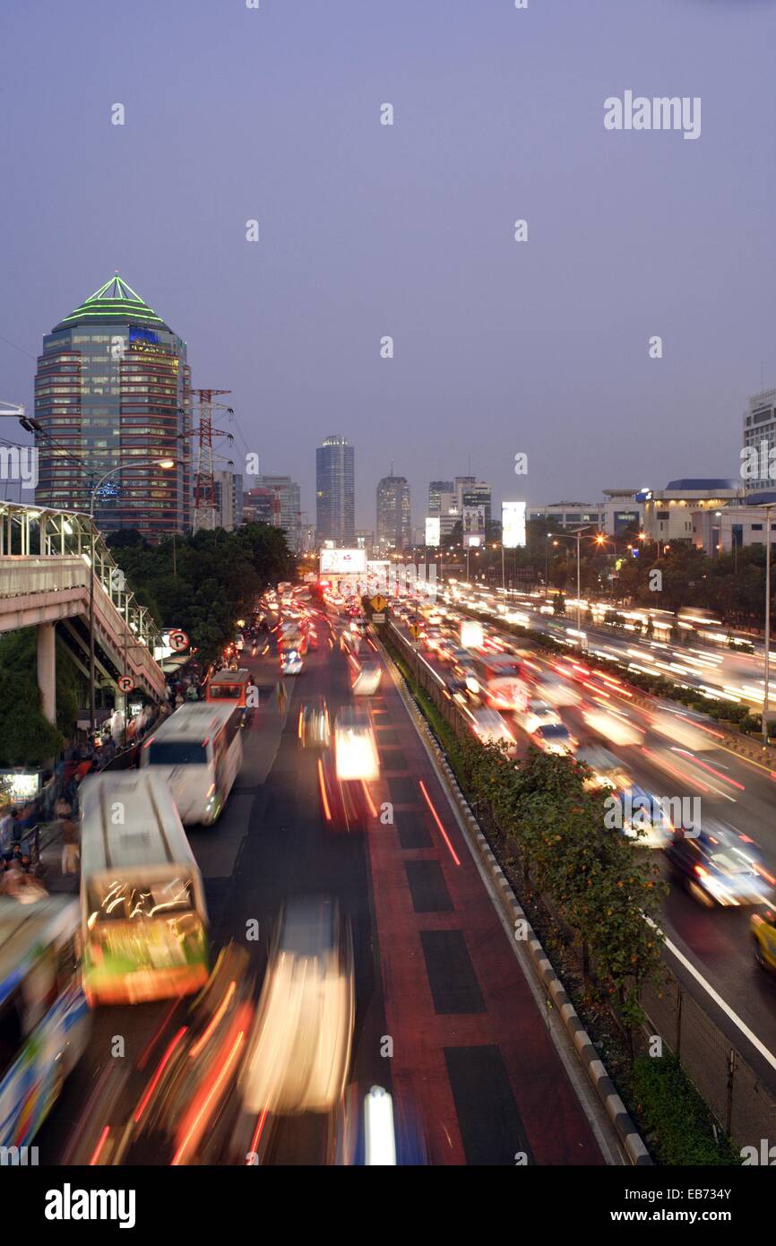 Traffic, Jakarta, Java, Indonesia, Southeast Asia Stock Photo - Alamy