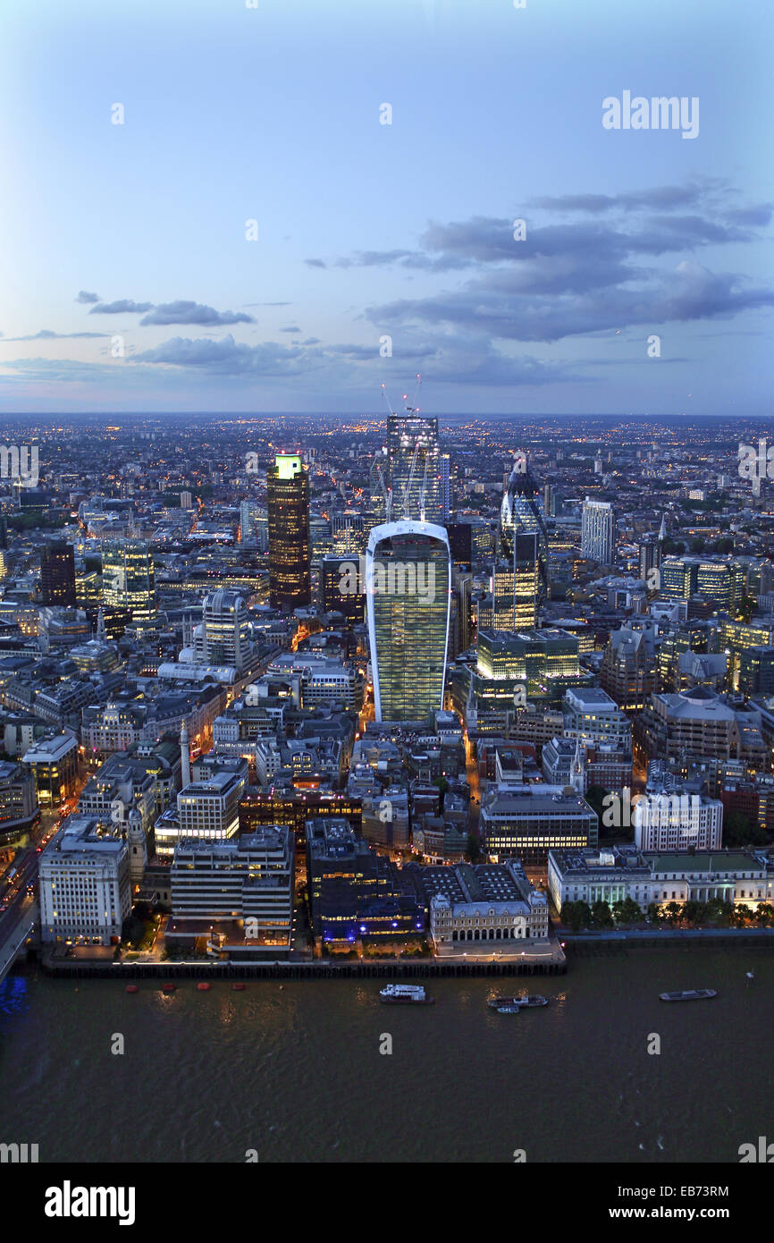 An aerial view of london hi-res stock photography and images - Alamy