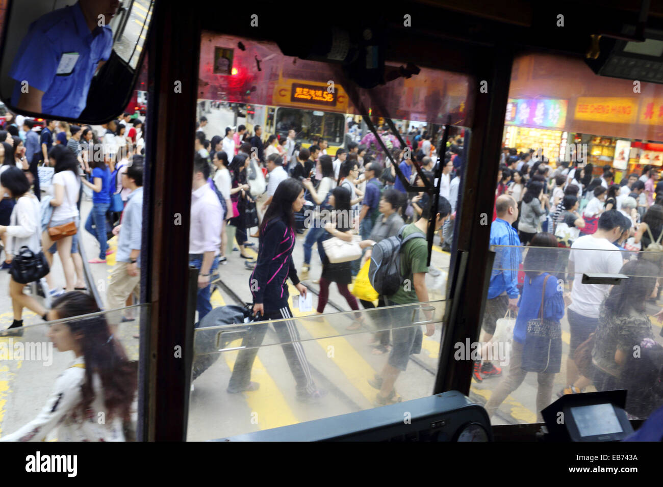 Tram drivers view hi-res stock photography and images - Alamy