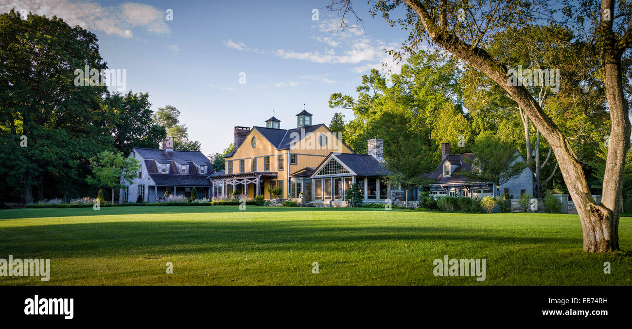 HOUSE COUNTRYSIDE REDDING CONNECTICUT Stock Photo - Alamy