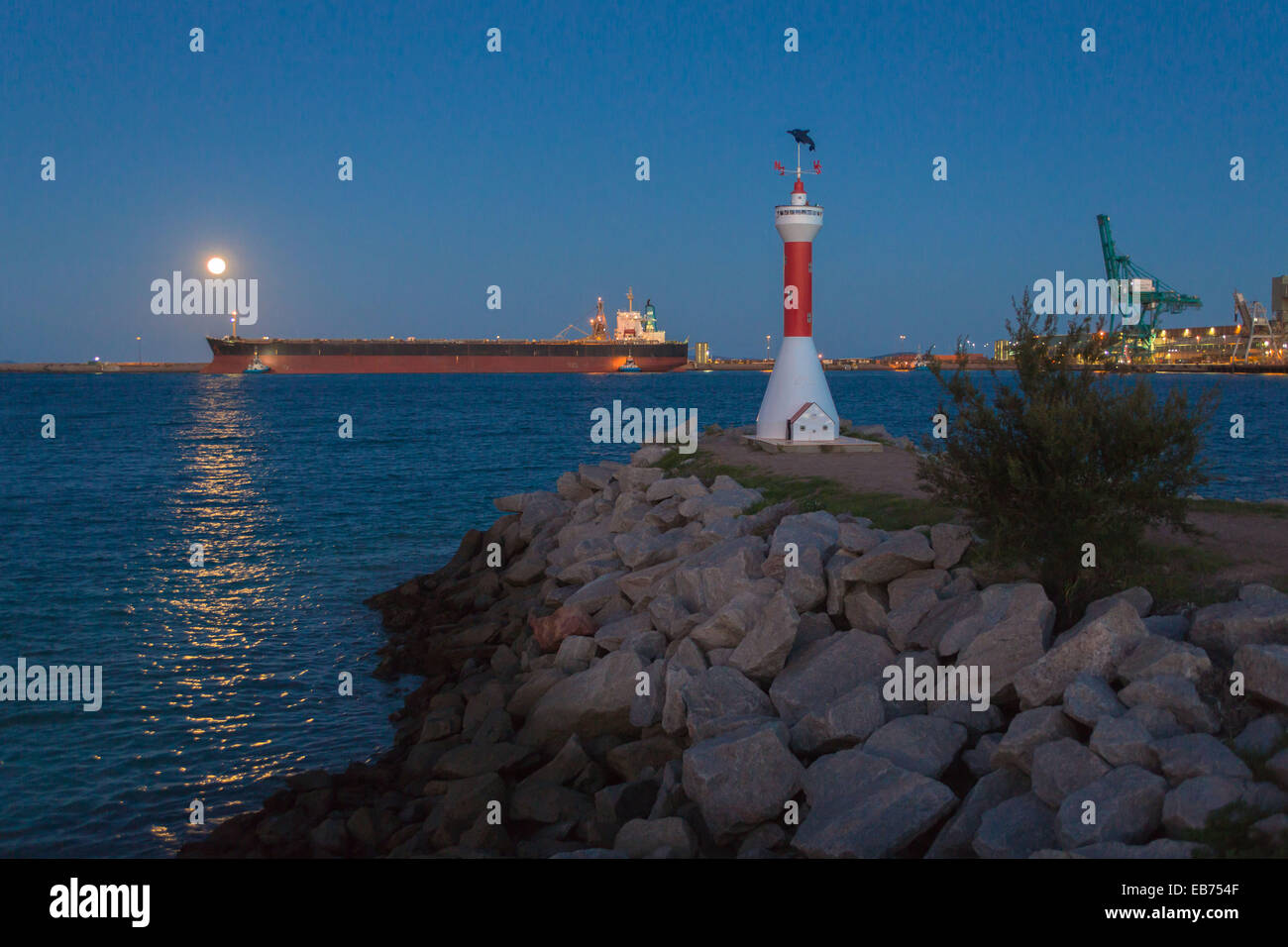 tankship in Esperance Stock Photo - Alamy