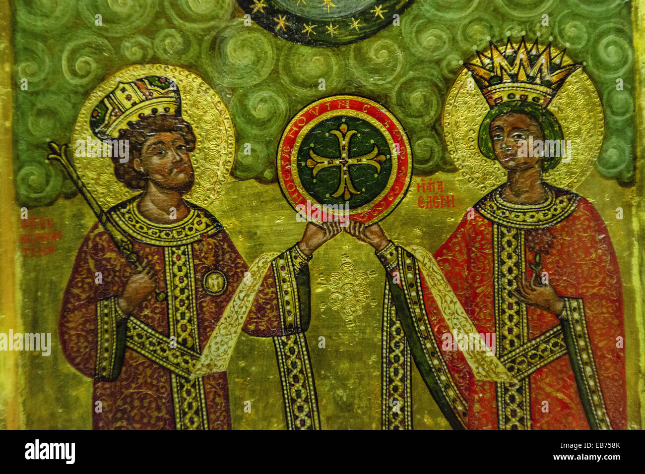 Saint helena with the cross hi-res stock photography and images - Alamy