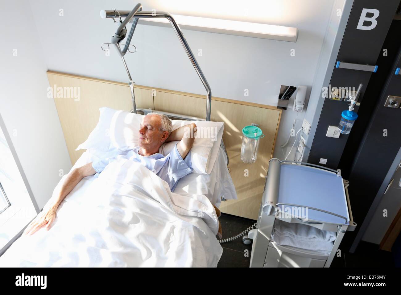 patient in hospital room Onkologikoa Hospital Oncology Institute Case ...