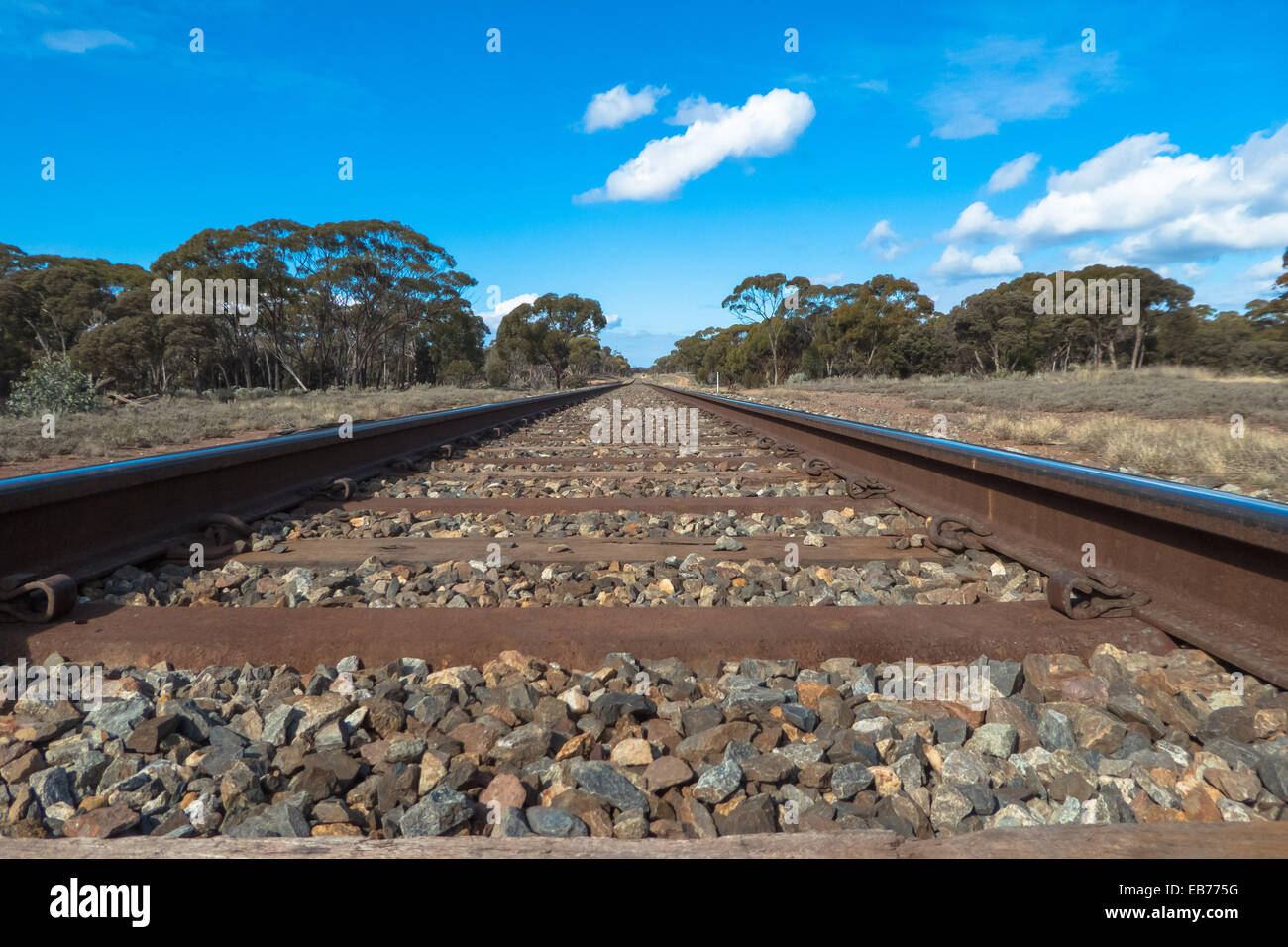 Railroad tracks parallel highway in hi-res stock photography and images ...