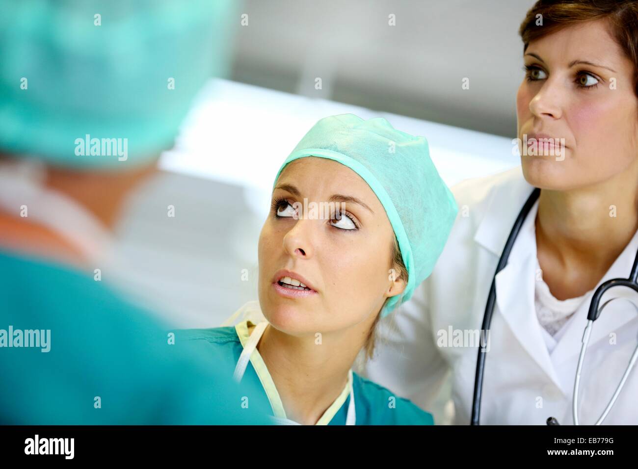 Surgeons medical meeting clinical session Onkologikoa Hospital Oncology ...