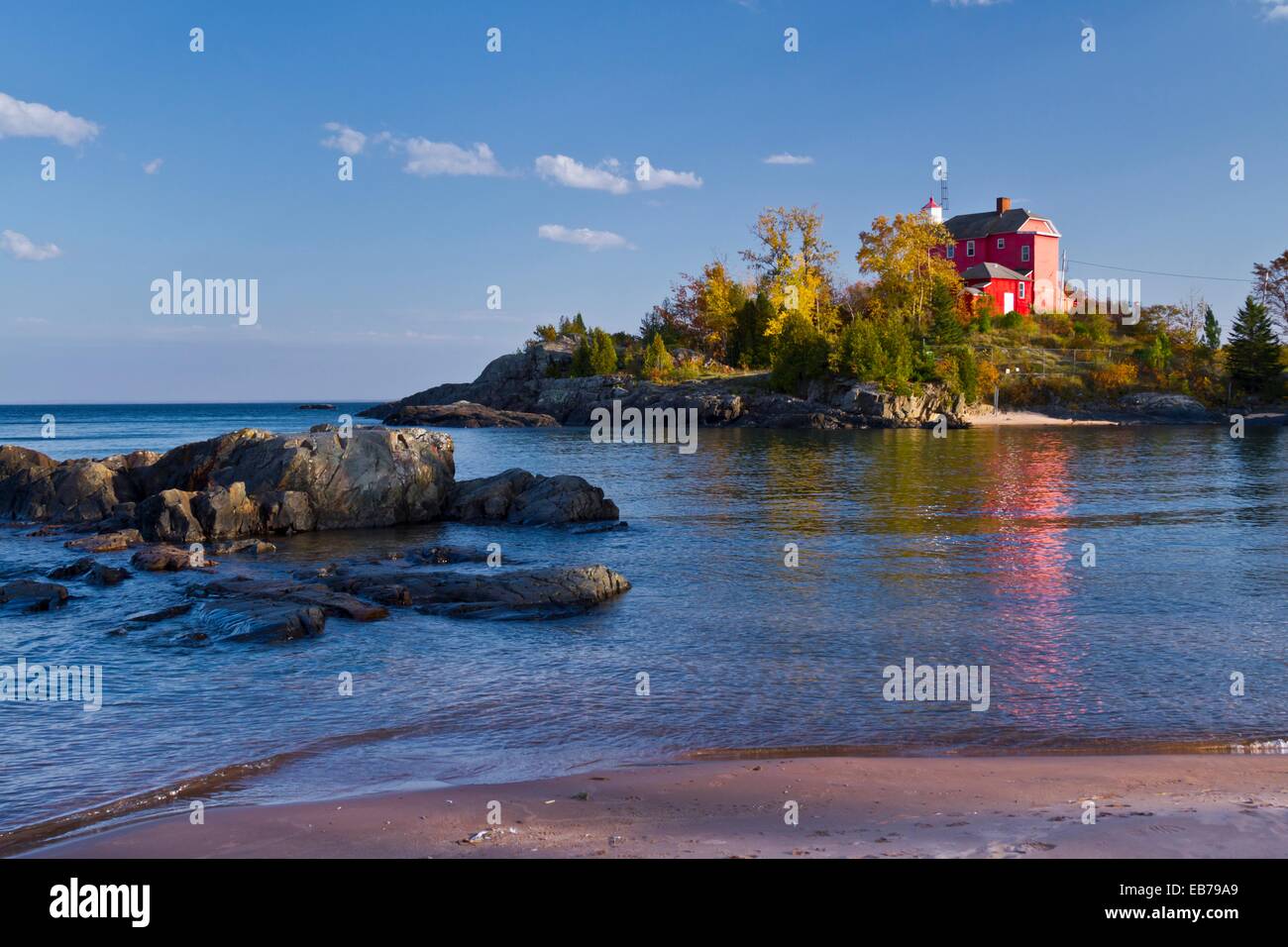 Marquette Harbor Lighthouse High Resolution Stock Photography and ...