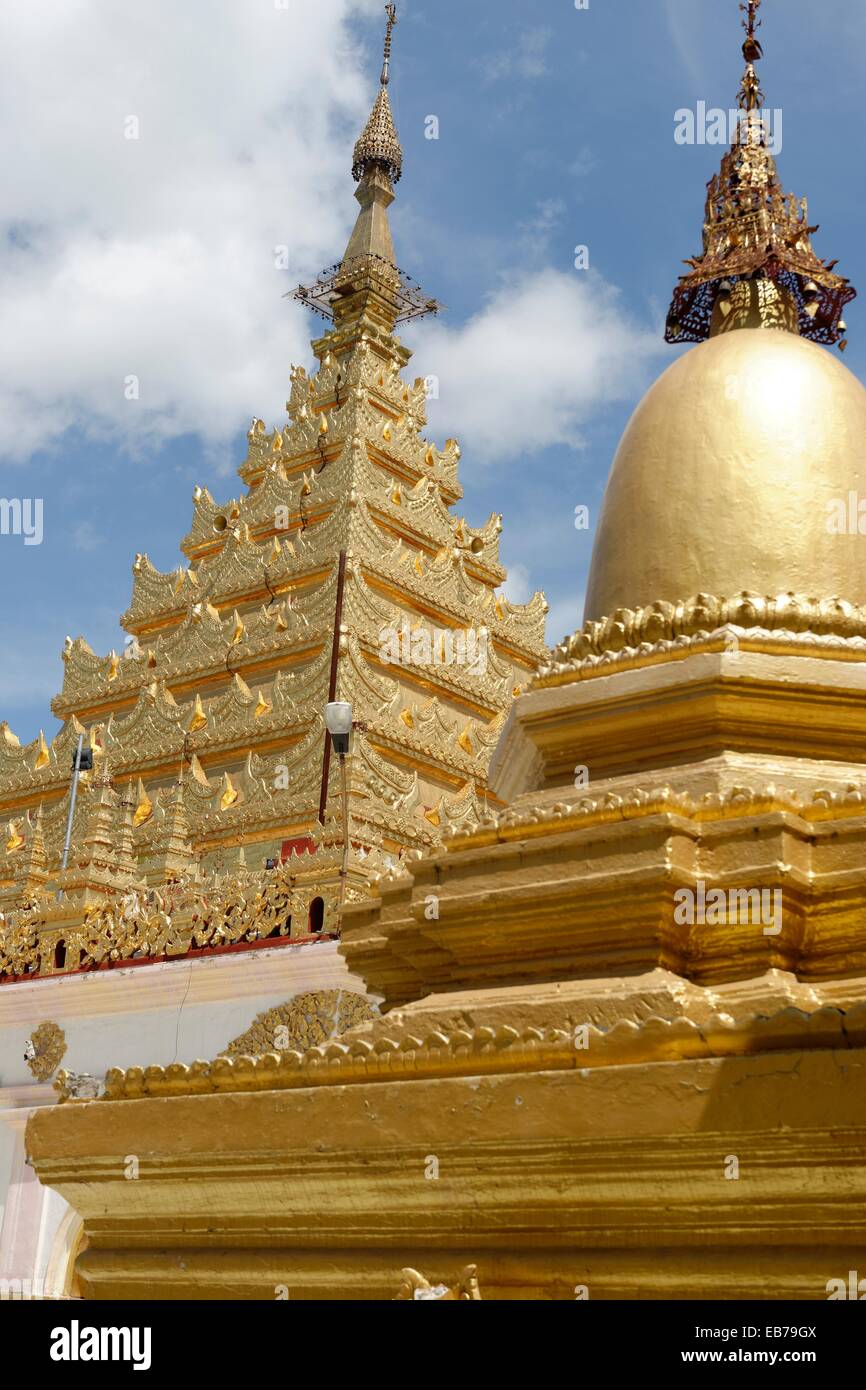 The Mahamuni Buddha Temple also called the Mahamuni Pagoda is a ...