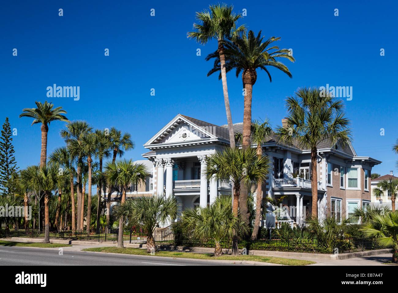 The historic Isaac H, & Henrietta Kempner House in Galveston, Texas ...