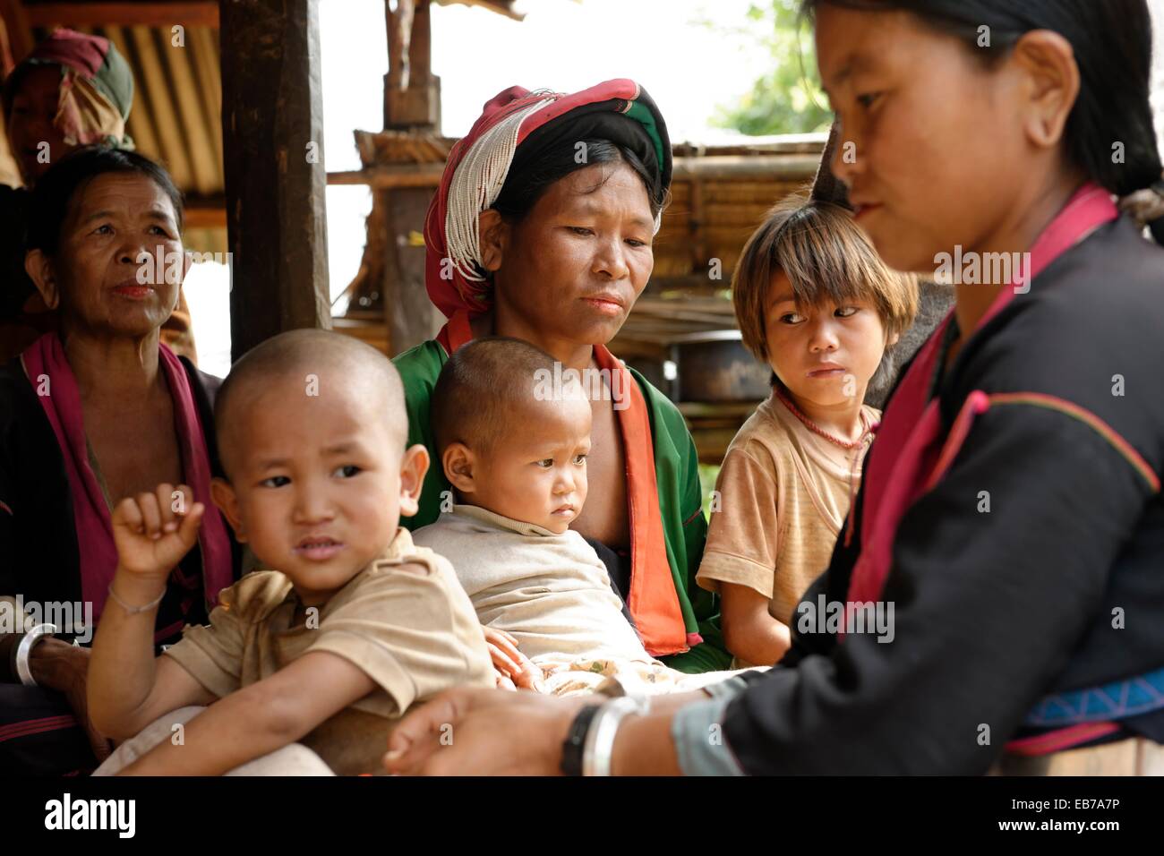 Palaung Woman Mon Khmer Ethnic Minority High Resolution Stock Photography and Images - Alamy