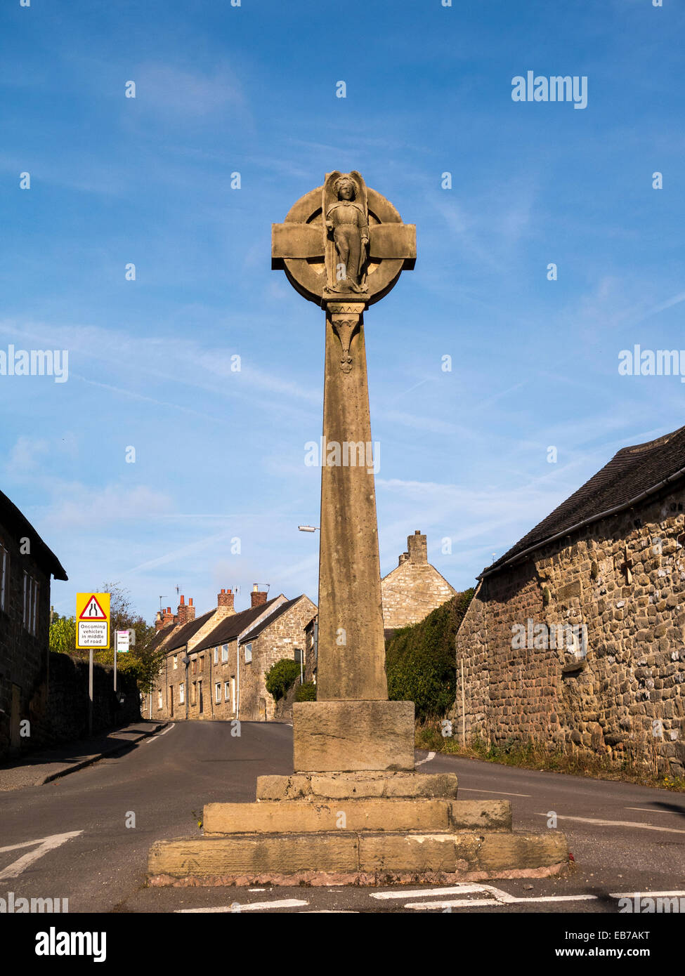Village cross, at Crich, near Matlock,derbyshire,UK Stock Photo - Alamy