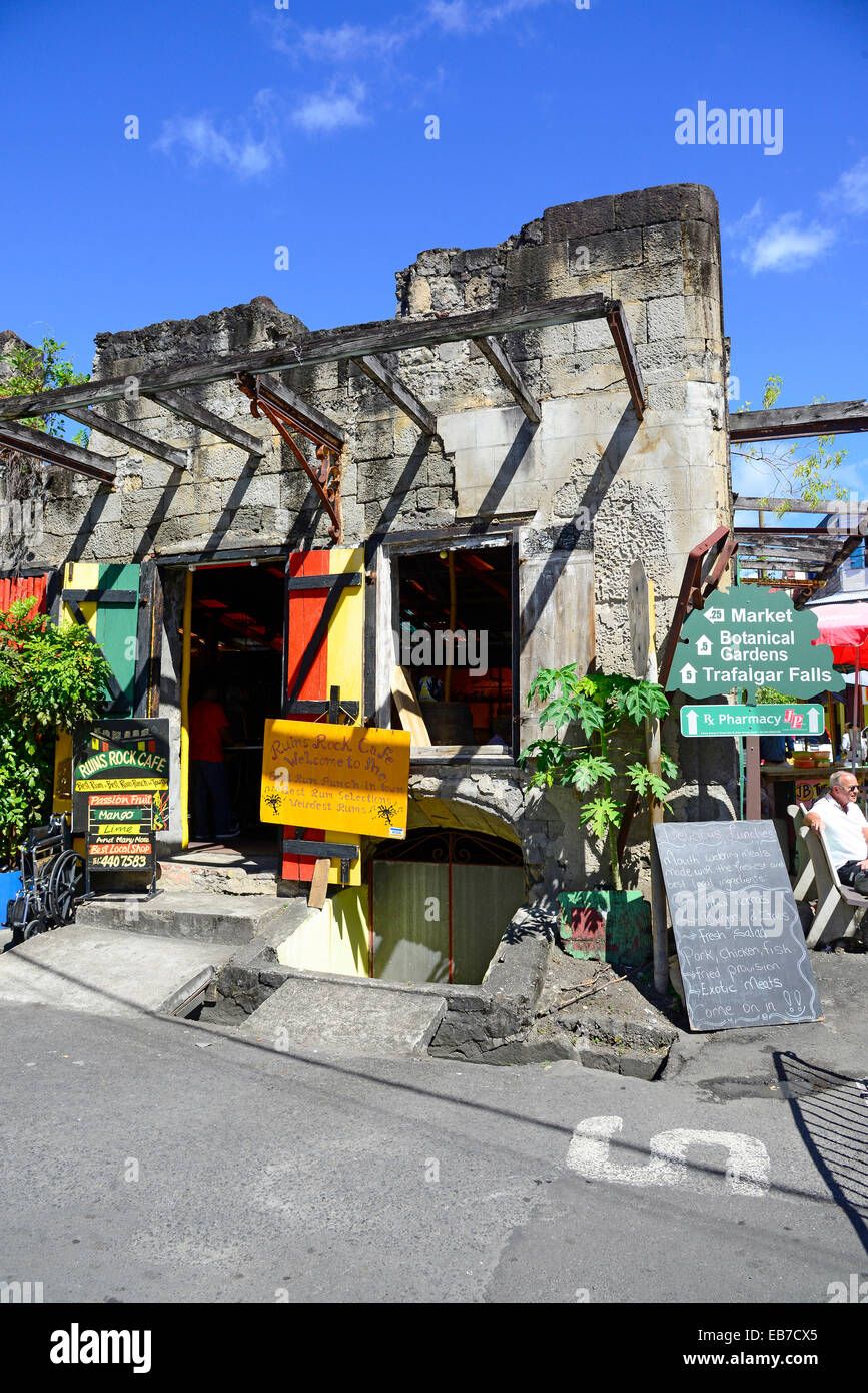 Shopping Market Roseau Dominica Nation Caribbean Sea Windward Island ...