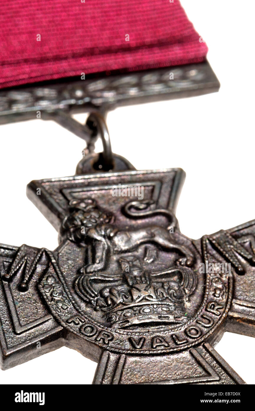 Victoria Cross medal (high quality replica Stock Photo - Alamy