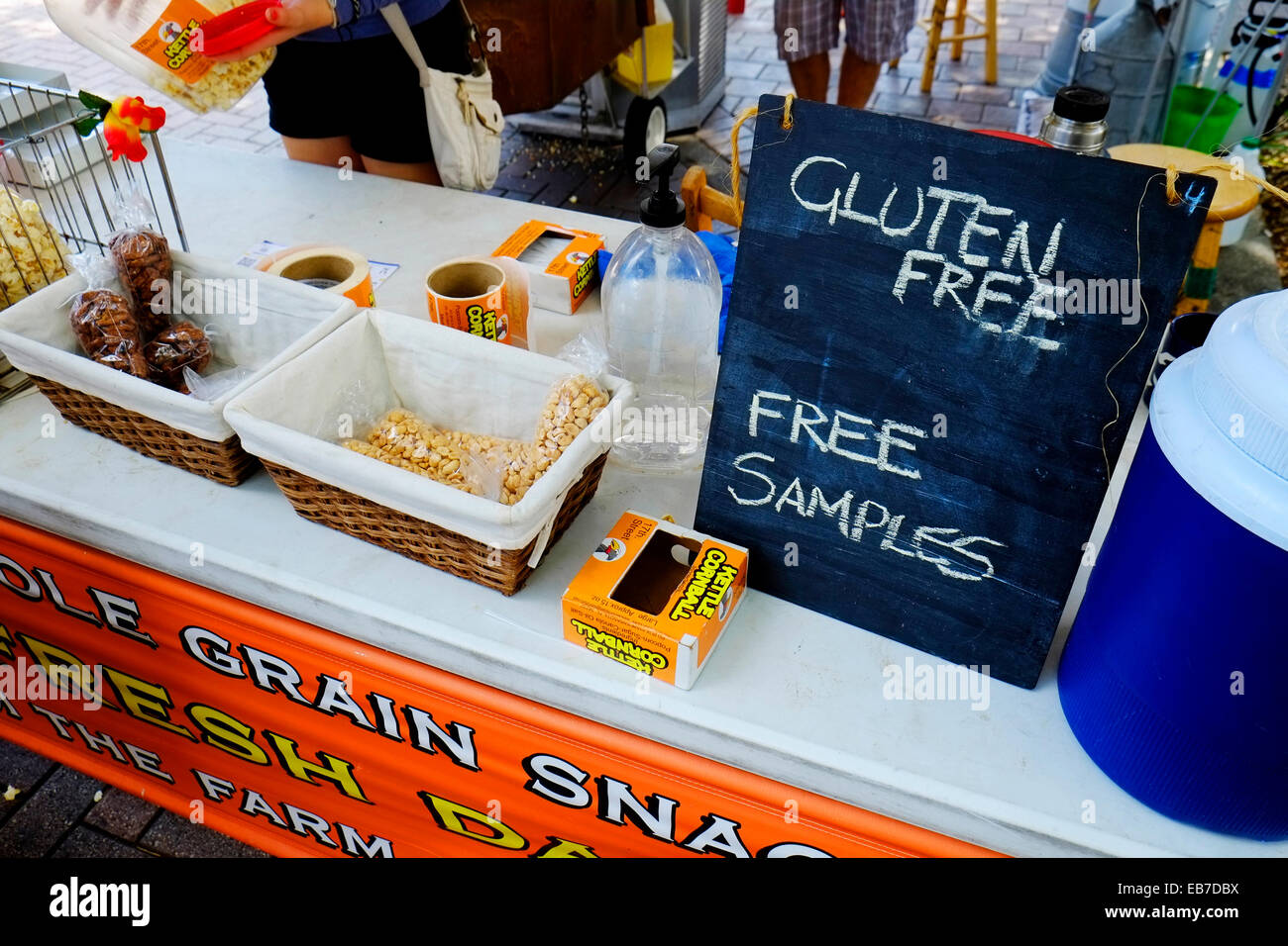 Promotion food samples hi-res stock photography and images - Alamy