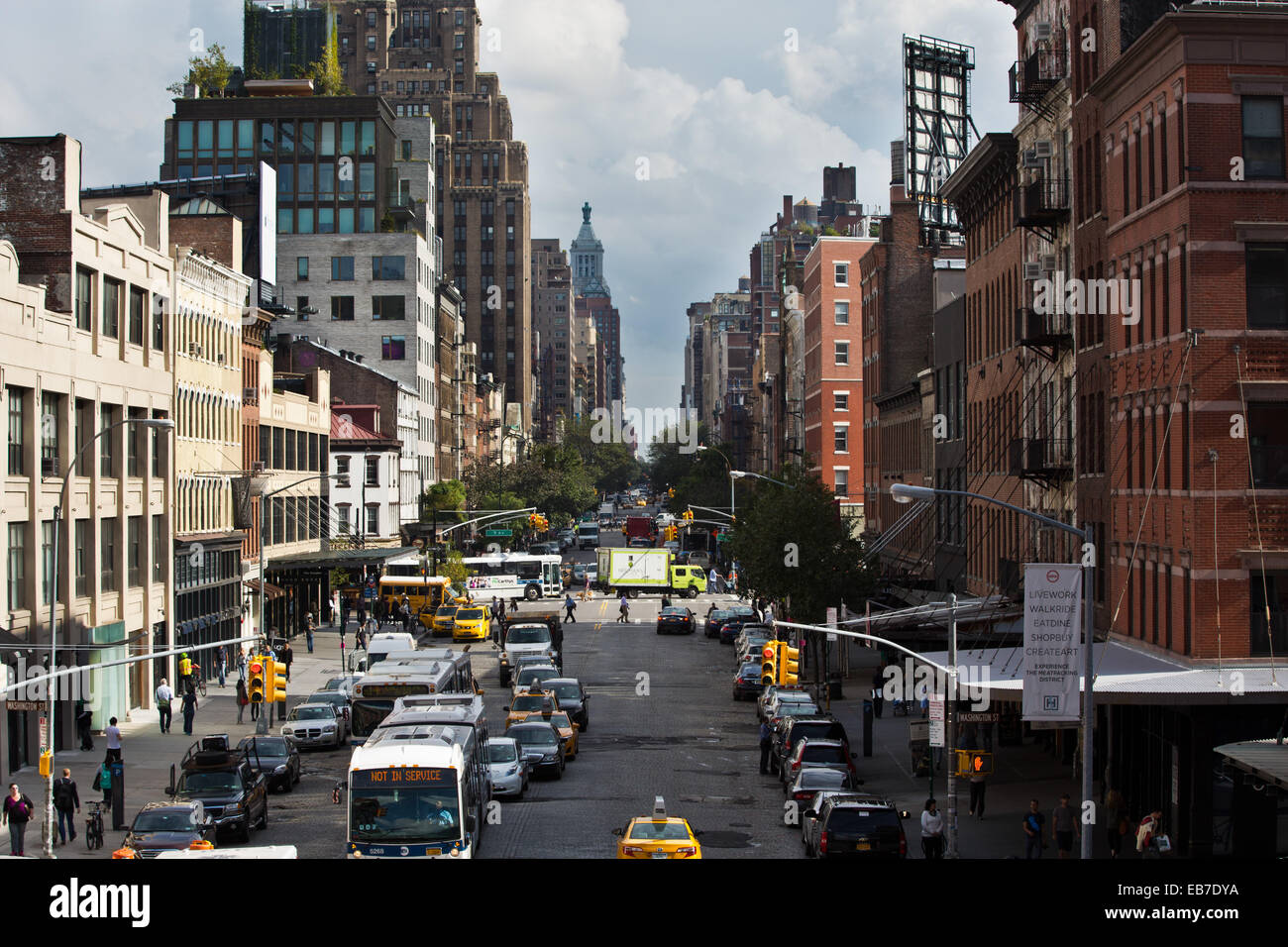 Meatpacking District, West Side Manhattan, NY, USA, New York City, Oct ...