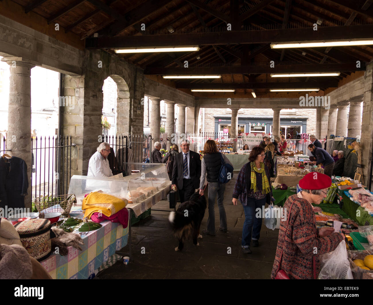 Hay festival food hall hi-res stock photography and images - Alamy