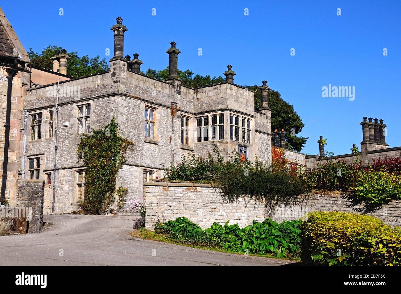 Tissington hall tissington peak district hi-res stock photography and ...