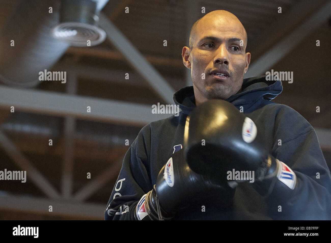 Moscow, Russia. 26th Nov, 2014. Mexican boxer Jose Luis Castillo ...