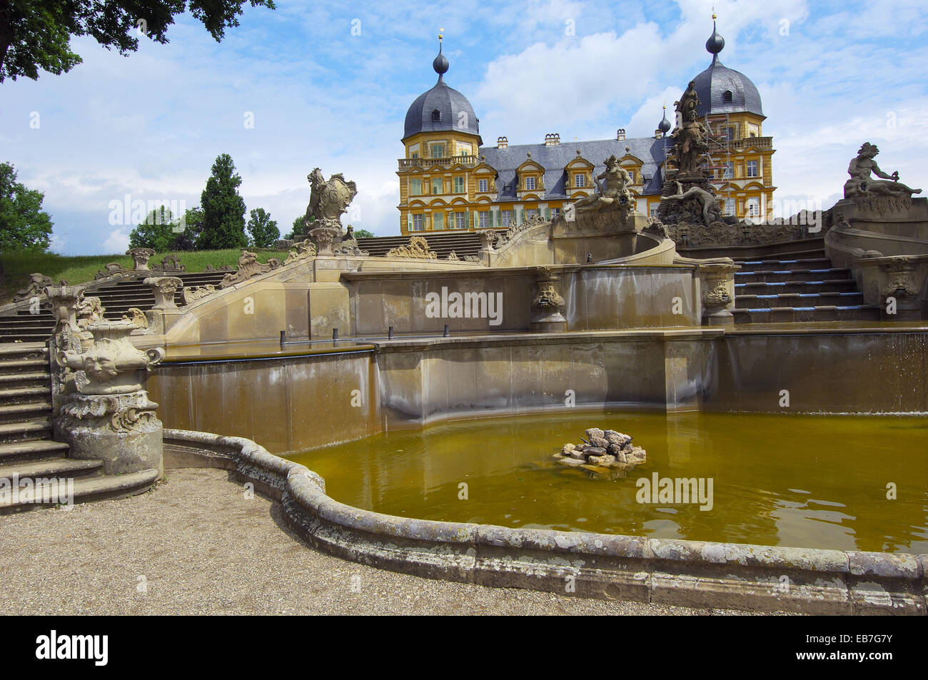 Schloss seehof castle palace seehof hi-res stock photography and images ...