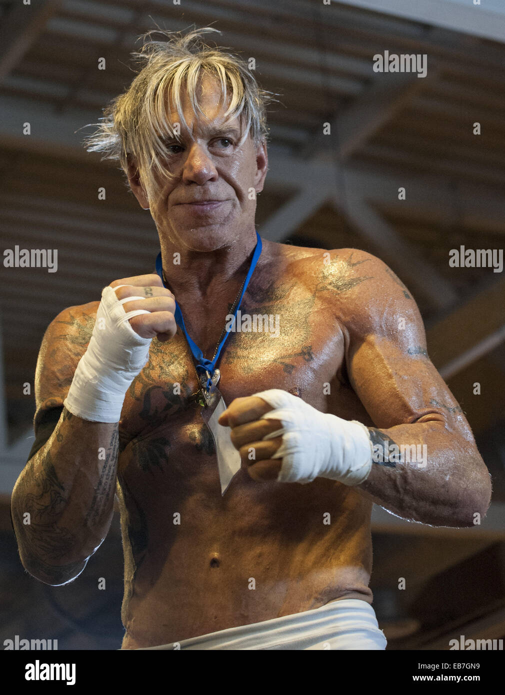 Mickey Rourke Bodybuilding
