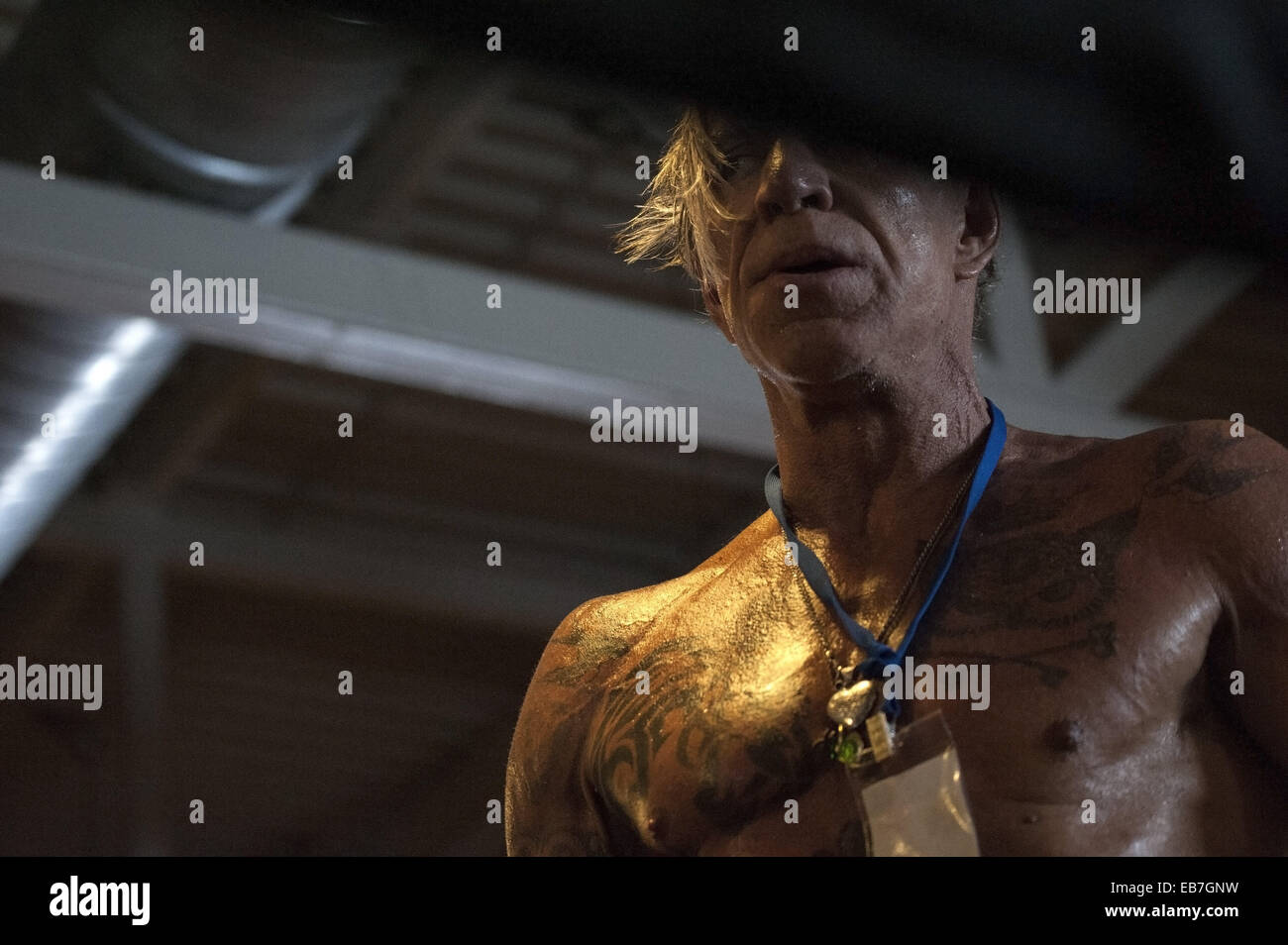 Moscow, Russia. 26th Nov, 2014. Actor Mickey Rourke seen during an open ...