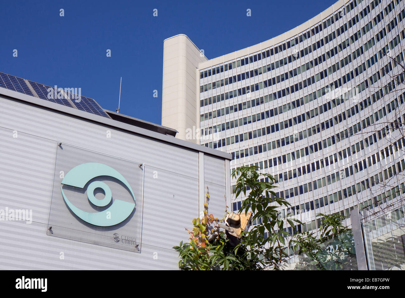 Austria: Logo of Comprehensive Nuclear-Test-Ban Treaty Organization ...