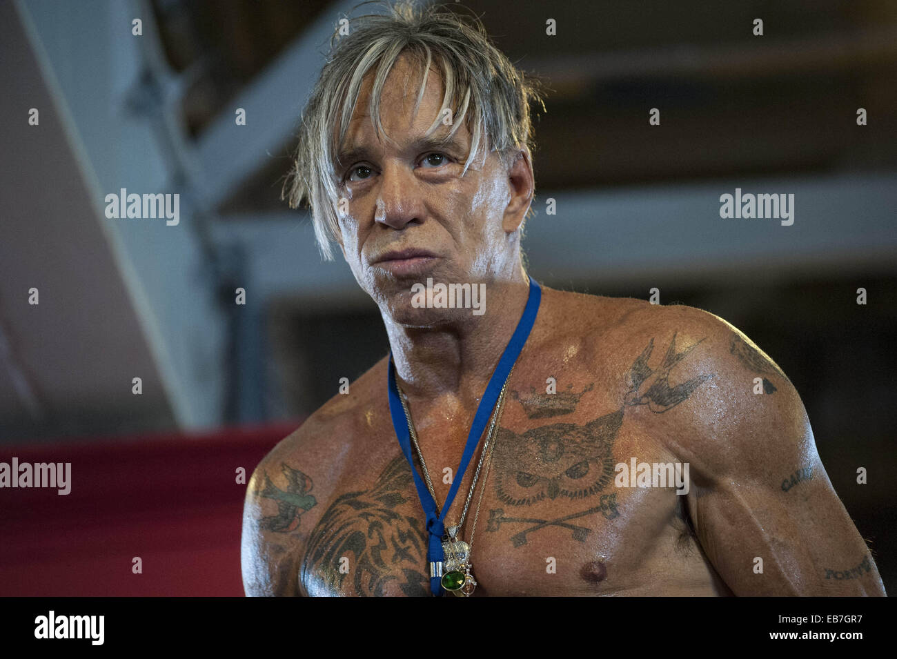 Mickey Rourke Boxing