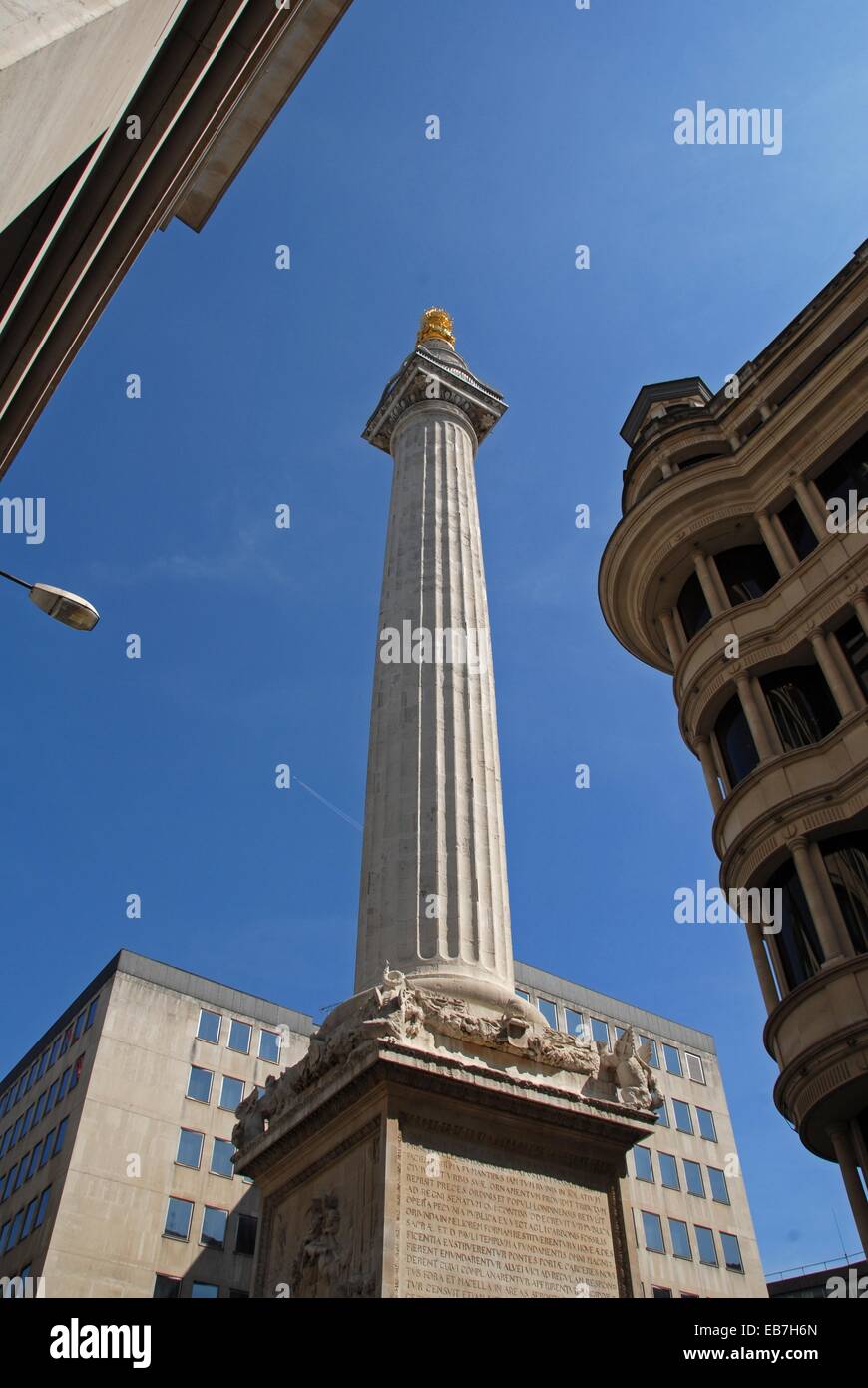 The Monument a 62-meter column erected to commemorate the 1666 great ...