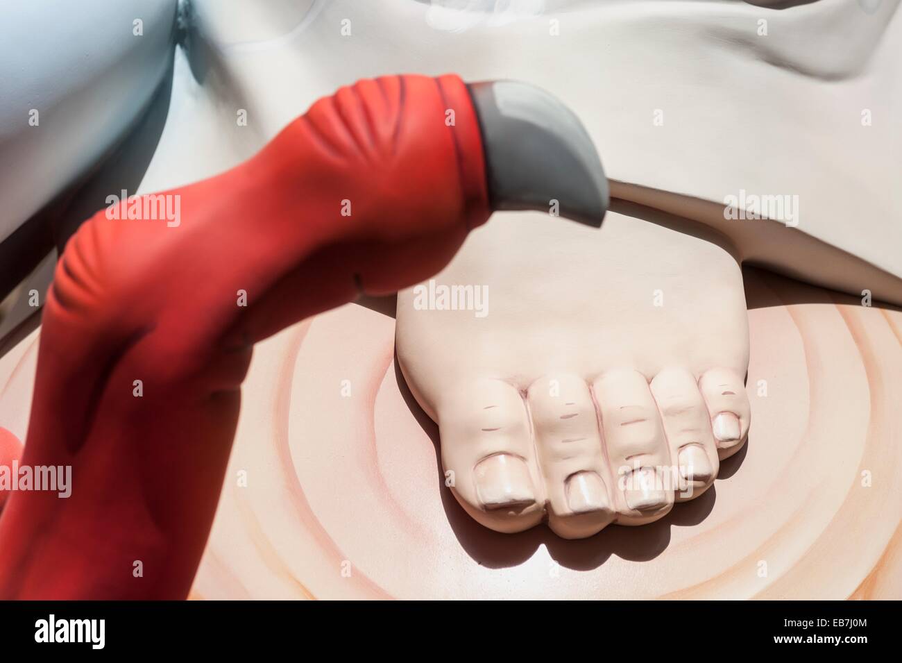 FALLA IN THE SANTA URSULA SQUARE,VALENCIA,SPAIN Stock Photo - Alamy