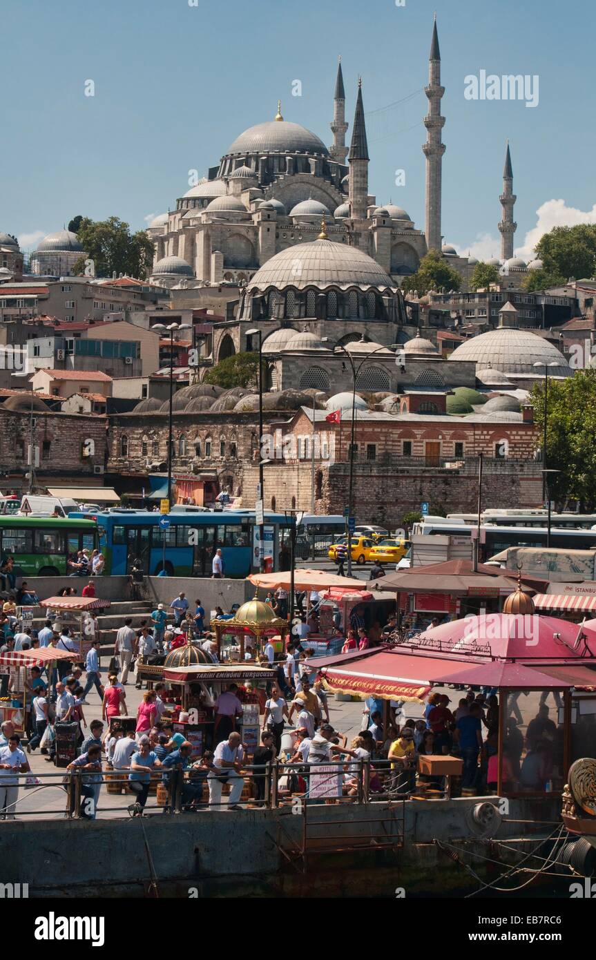 The Rüstem Pasha Mosque in Istanbul, Turkey Stock Photo - Alamy