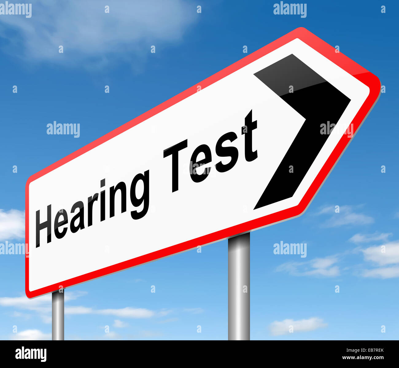 Hearing test hi-res stock photography and images - Alamy