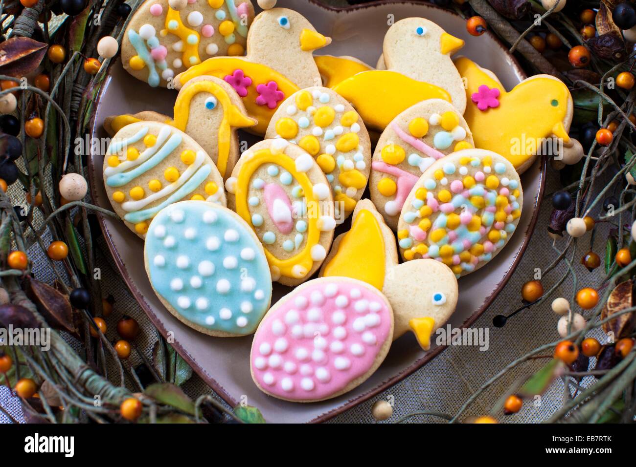Home baking cookies made by mom for their children Stock Photo - Alamy