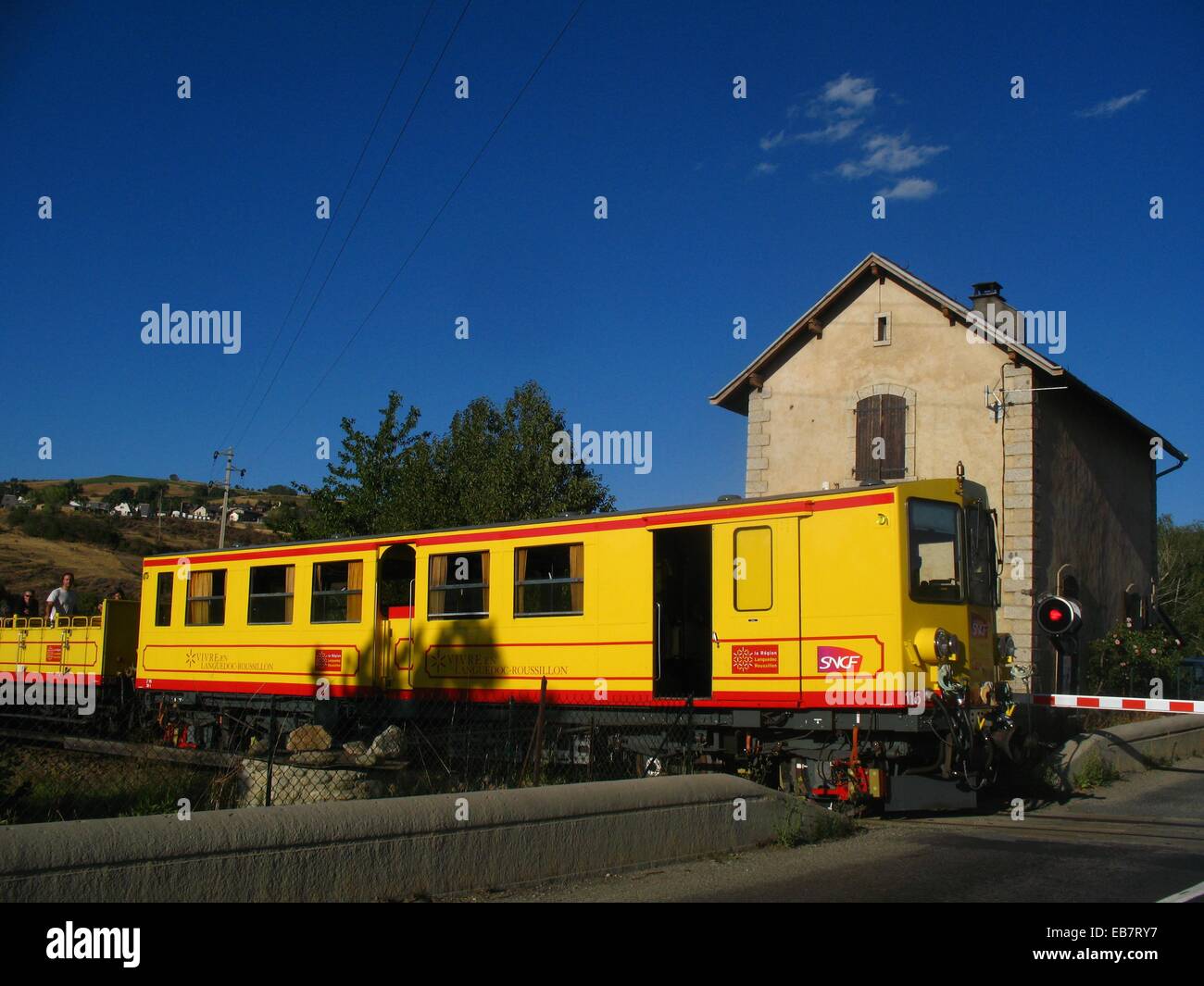 Train Jaune Roussillon High Resolution Stock Photography and Images - Alamy