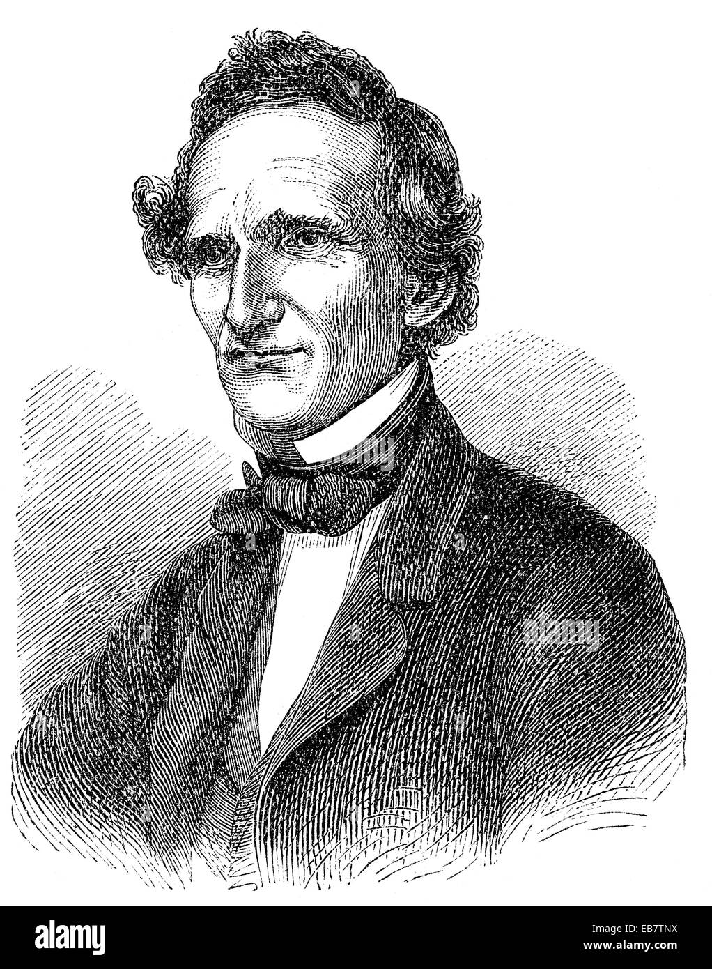 Elihu Burritt, 1810 - 1879, an American diplomat, philanthropist and ...