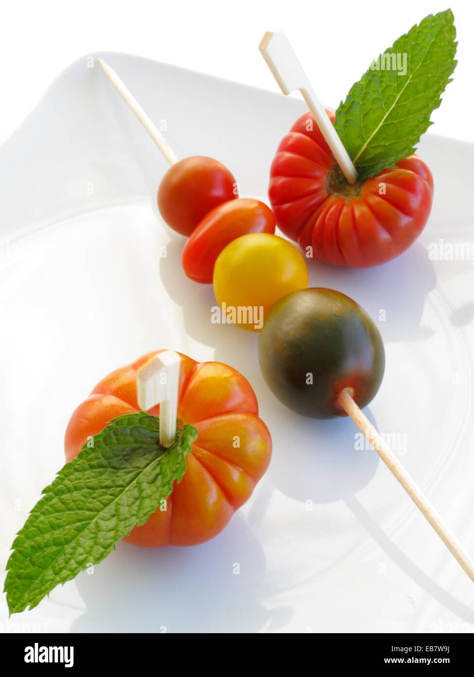 Mini tomatoes varieties Stock Photo - Alamy