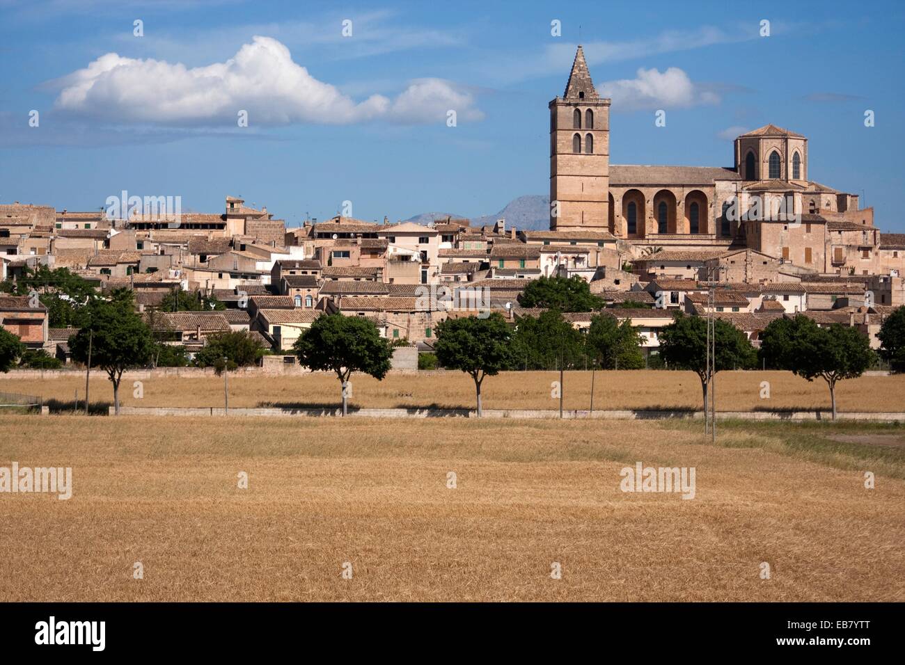 Village of Sineu, Mallorca Island, Spain Stock Photo - Alamy