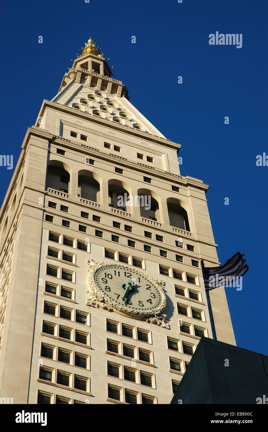 New York City, the Metropolitan Life Insurance Tower Stock Photo - Alamy