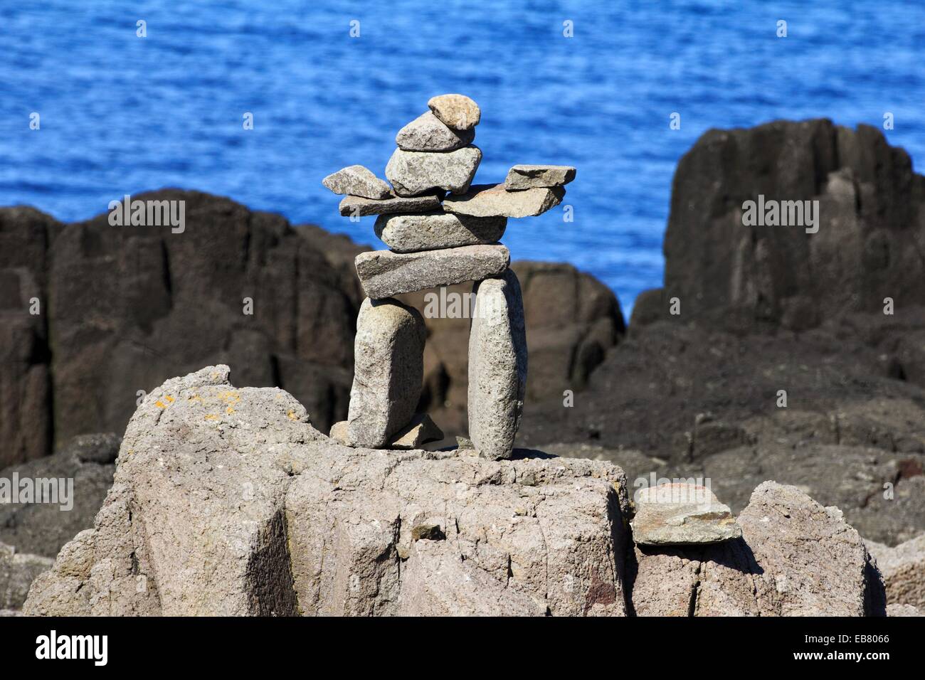 Inuksuk Stone Structure High Resolution Stock Photography and Images ...