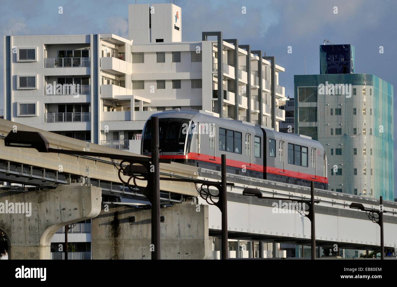 Naha, Okinawa, Japan, the Urban Monorail-Yui Rail Stock Photo - Alamy