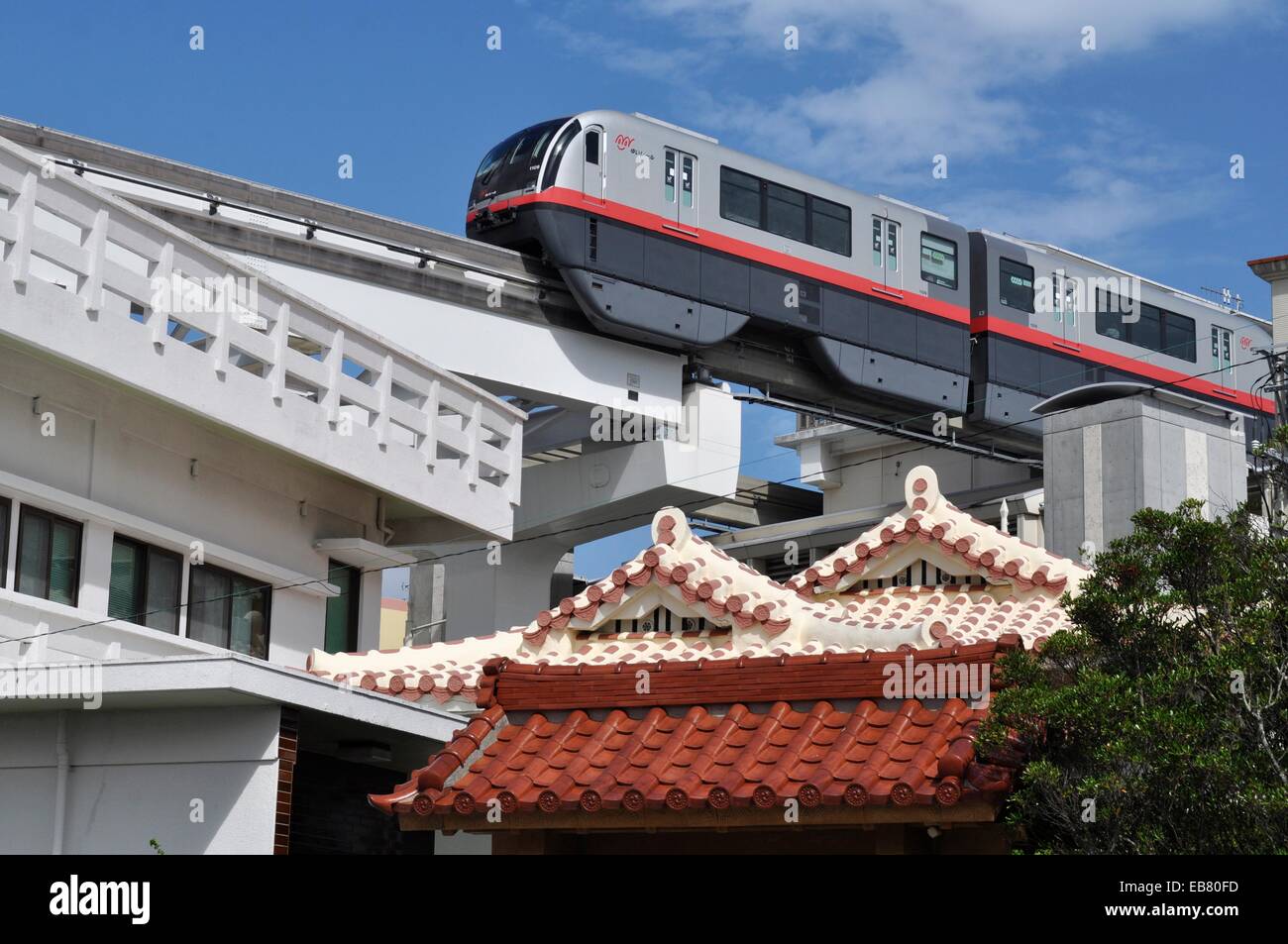 Okinawa urban monorail hi-res stock photography and images - Alamy