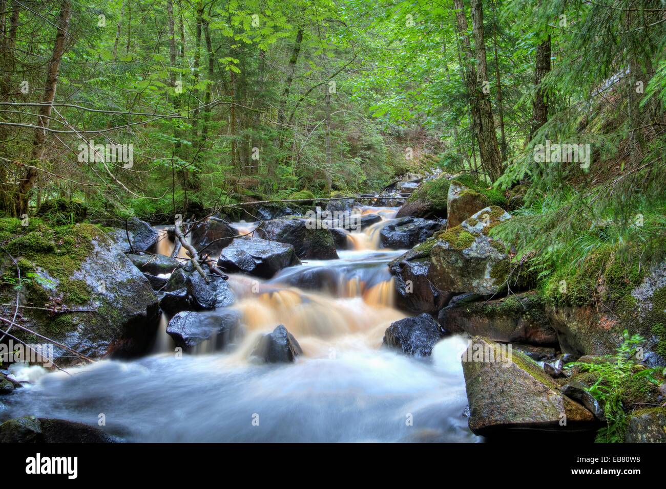 Hassafall Taberg Vastergotland Sweden Stock Photo - Alamy