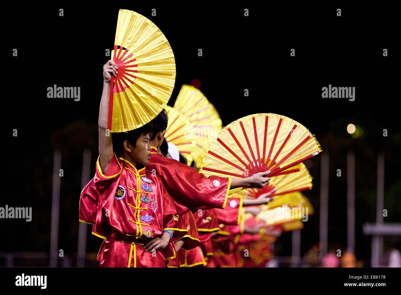 Wushu fan hi-res stock photography and images - Alamy