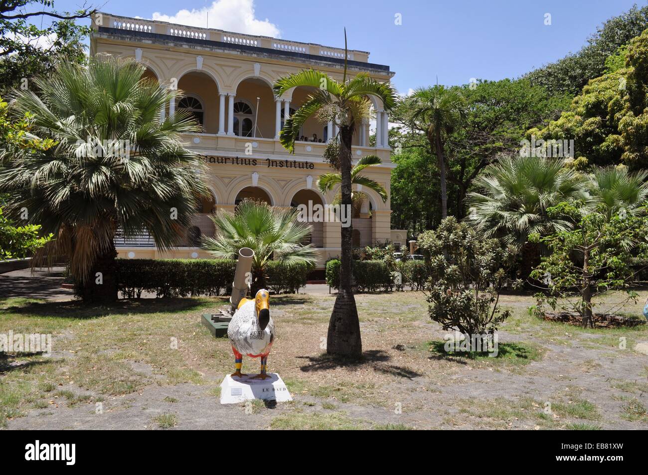 Mauritius, Port Louis, the Mauritius Institute Stock Photo - Alamy