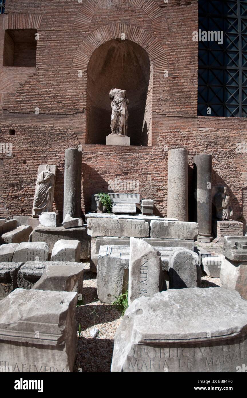 Italy, Lazio, Rome, Terme di Diocleziano, Baths of Diocletian, Museum ...
