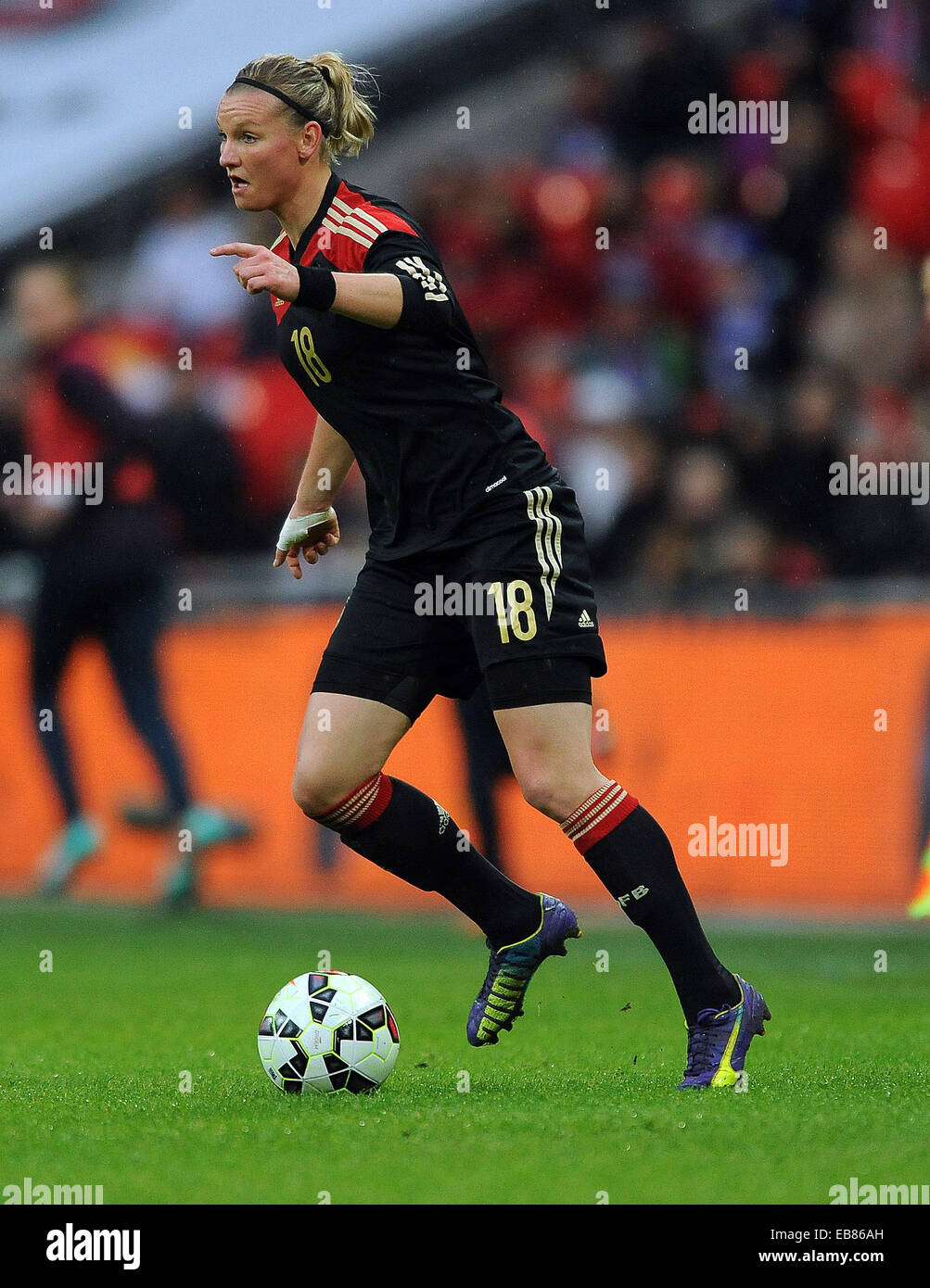 London, UK. 23rd Nov, 2014. Alexandra Popp of Germany Women.- Womens ...