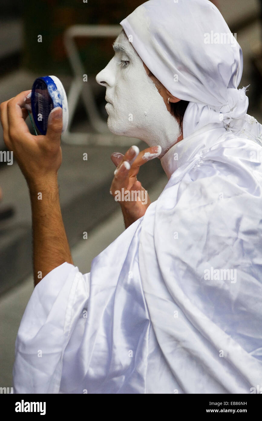 Mime, Florence, Tuscany, Italy Stock Photo - Alamy