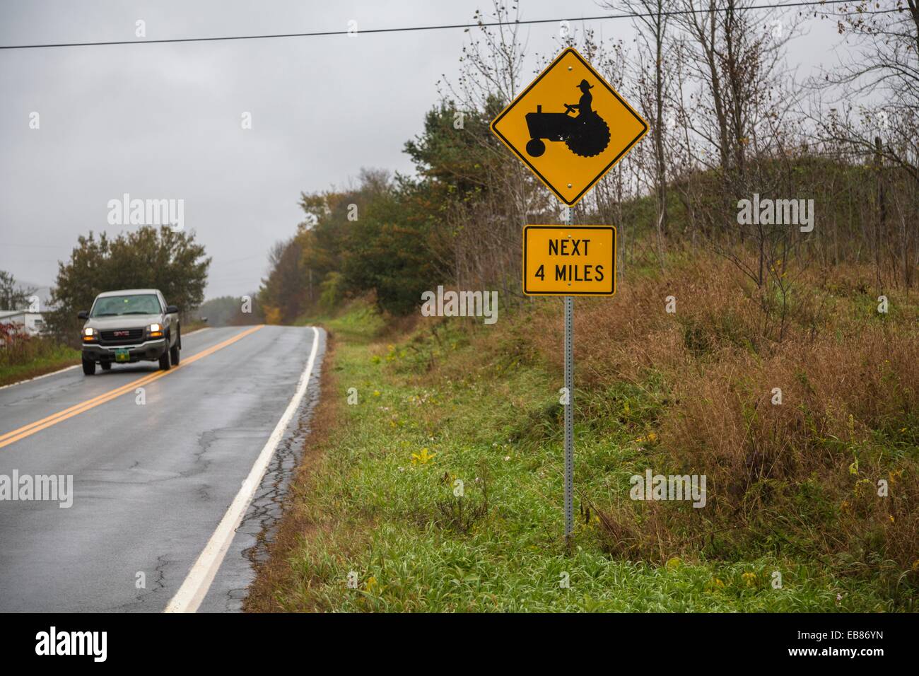 Vermont highway sign hi-res stock photography and images - Alamy