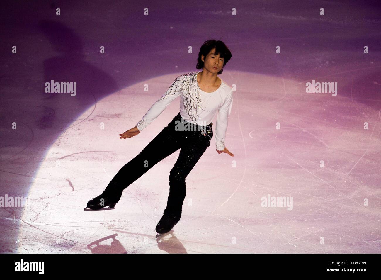 Denis Ten - 22.11.2014 - Gala - Trophee Eric Bompard 2014 Photo: Thomas ...