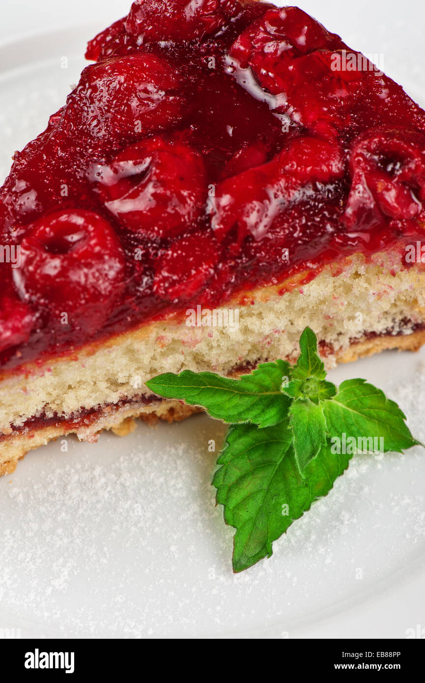 cake with berry's Stock Photo - Alamy