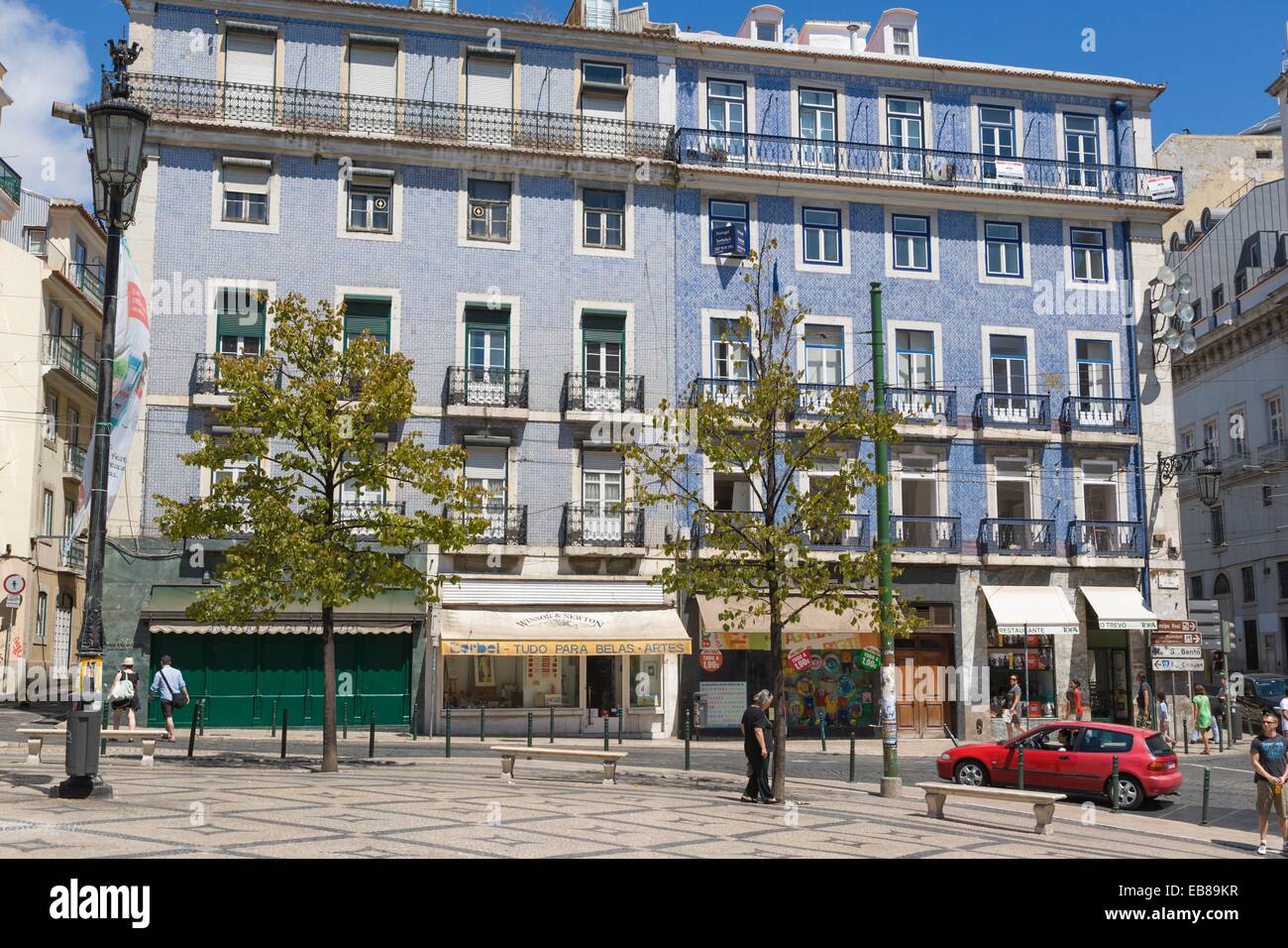 Rua luis de camoes hi-res stock photography and images - Alamy